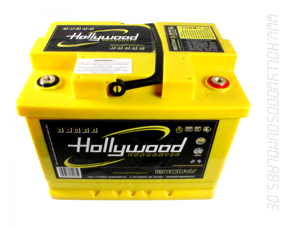HOLLYWOOD DIN 60 - DIN POWER AGM