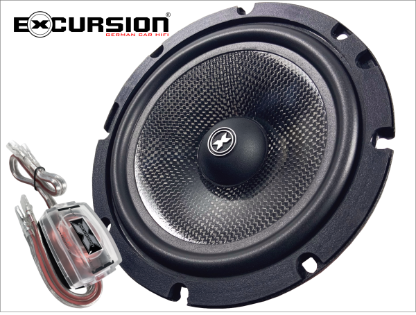 EXCURSION PX 6M 165MM 2 OHM CARBON PERFORMANCE MELLEMTONER