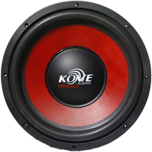 KOVE QX 15c ARMAGEDDON D1 OHM SVINGSPOLE, LOW BASS WOOFER